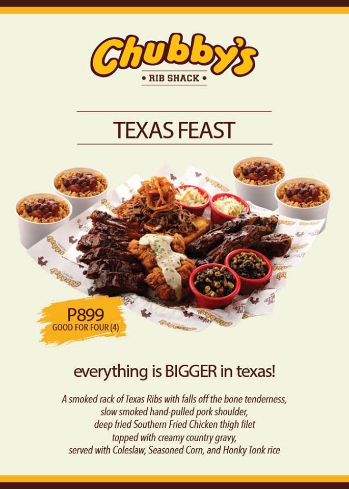 Chubby’s Rib Shack is now open in Bacolod! – The Bacolod Food Hunters