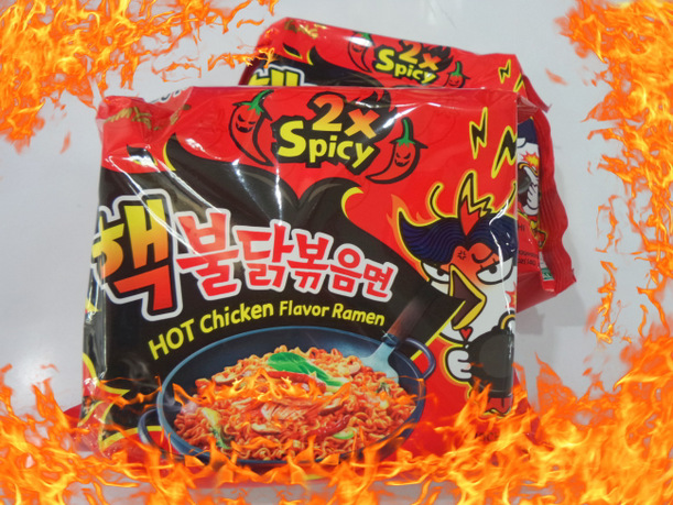 Samyang Nuclear Fire Noodle Challenge in Bacolod: Try the spiciest ...