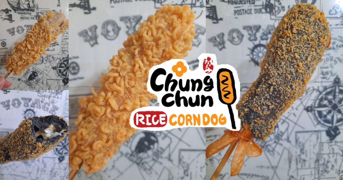 ChungChun Rice Corn Dog now in Bacolod! – The Bacolod Food Hunters