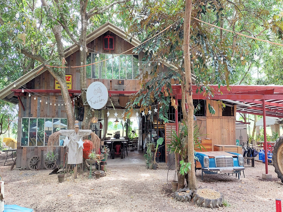 Tractor Cafe: A Delightful and Whimsical café right beside The Ruins in ...